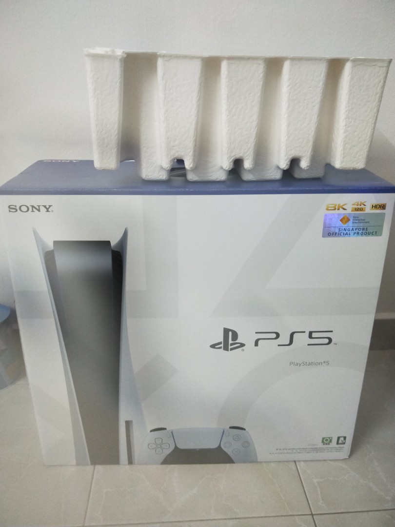 Ps5 disc edition ( BOX only), Toys & Games, Video Gaming, Consoles on ...