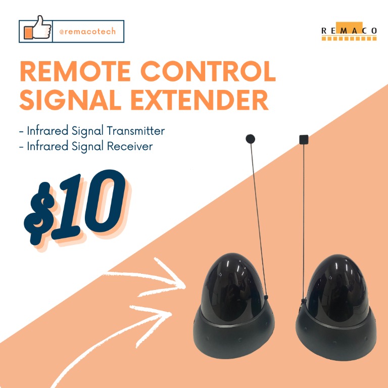Remaco IRE-120 Remote Control Signal Extender, TV & Home Appliances, TV ...
