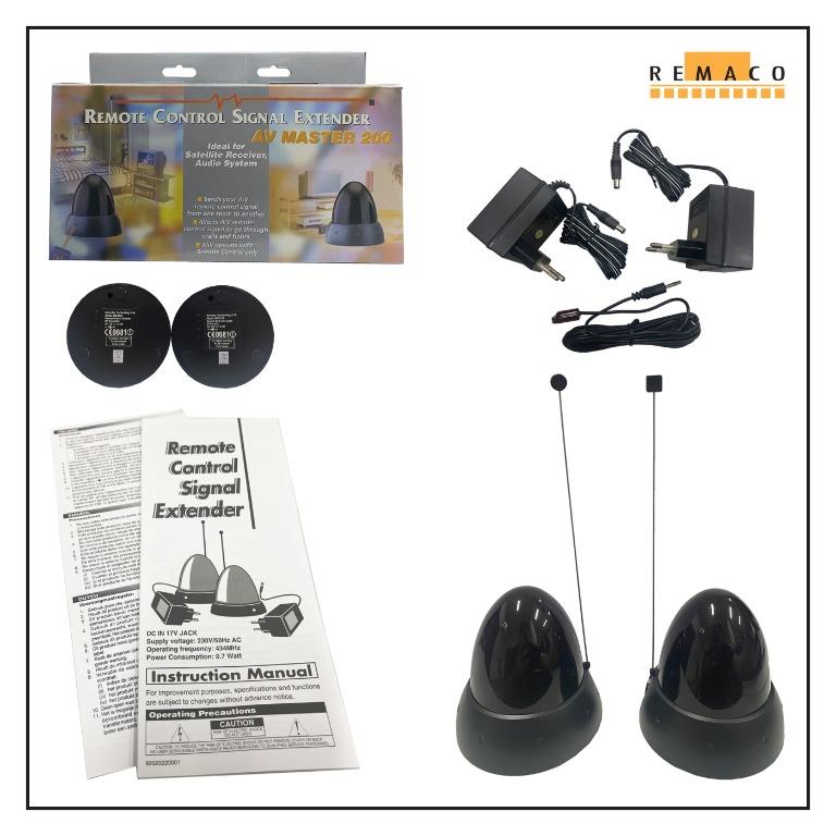 Remaco IRE-120 Remote Control Signal Extender, TV & Home Appliances, TV ...