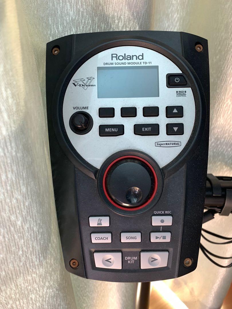 Roland TD-11KV Electronic Drum Set, Hobbies & Toys, Music & Media ...