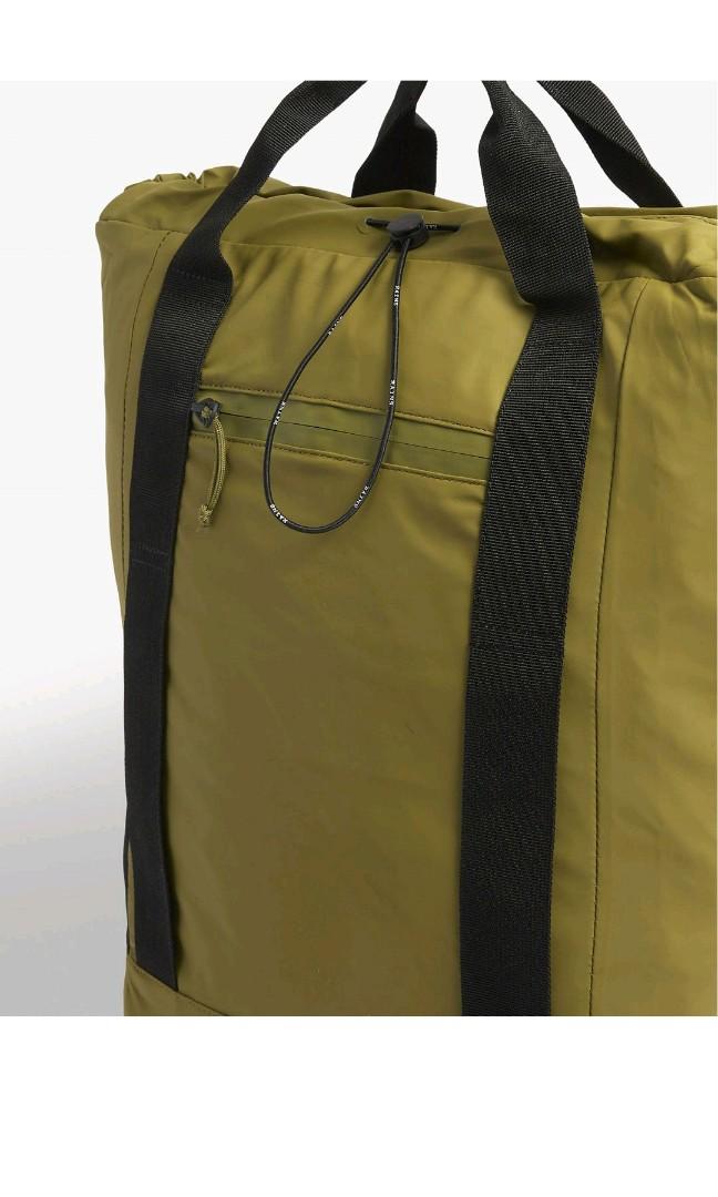 Rtp $100+ RAINS nylon tote bag, Luxury, Bags & Wallets on Carousell