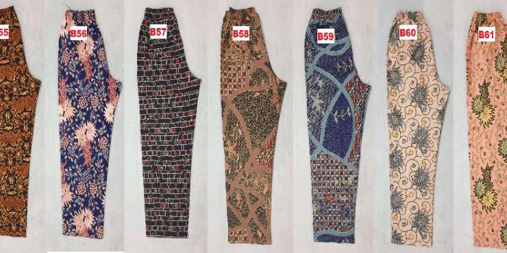 Seluar Panjang Kain Batik Viral, Women's Fashion, Bottoms, Skirts on ...