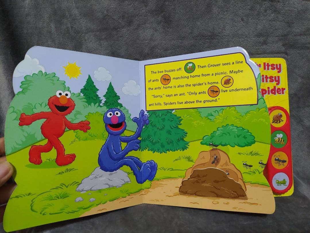 Sesame street - the itsy bitsy spider, Hobbies & Toys, Books ...