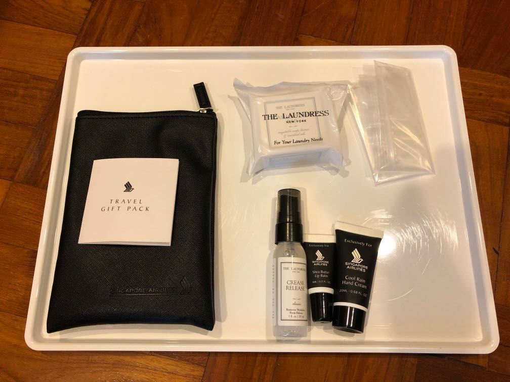 Singapore Airlines Travel Gift Pack, Travel, Travel Essentials, Travel ...