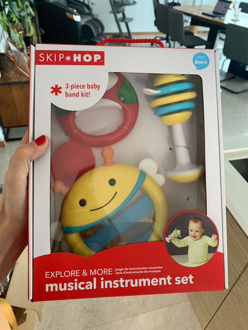 Skip Hop Explore & More Musical Instrument Toy Set, Babies & Kids ...
