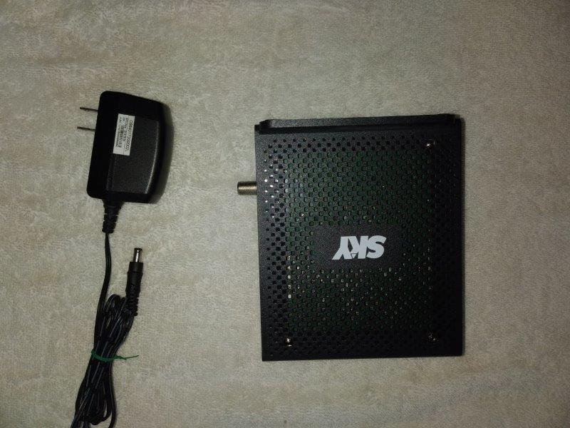Sky Broadband Cable Modem with power adapter, Computers & Tech, Parts ...