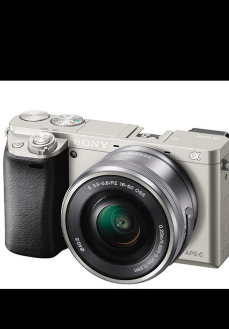 Sony Alpha a6000 Mirrorless Digital Camera with 16-50mm Lens (Silver ...