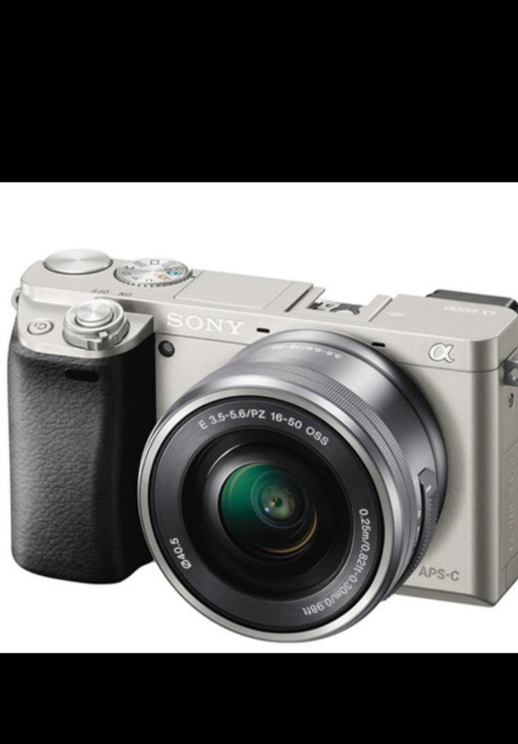 Sony Alpha a6000 Mirrorless Digital Camera with 16-50mm Lens (Silver ...