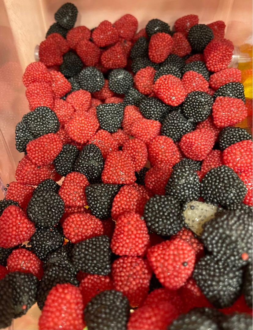 Pink Strawberry Ring Gummy Candy (100g) - halal snack, Food & Drinks ...