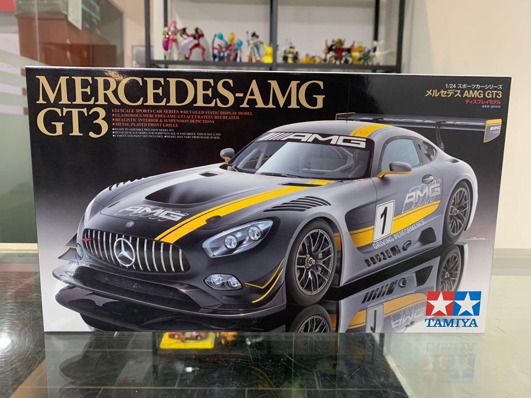 Tamiya Mercedes AMG GT3, Hobbies & Toys, Collectibles & Memorabilia ...