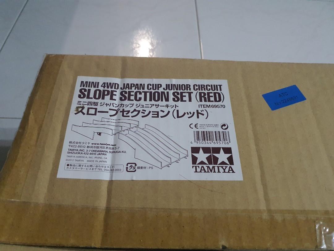 Tamiya Mini 4WD Track Set (Slope Section), Hobbies & Toys, Toys & Games ...