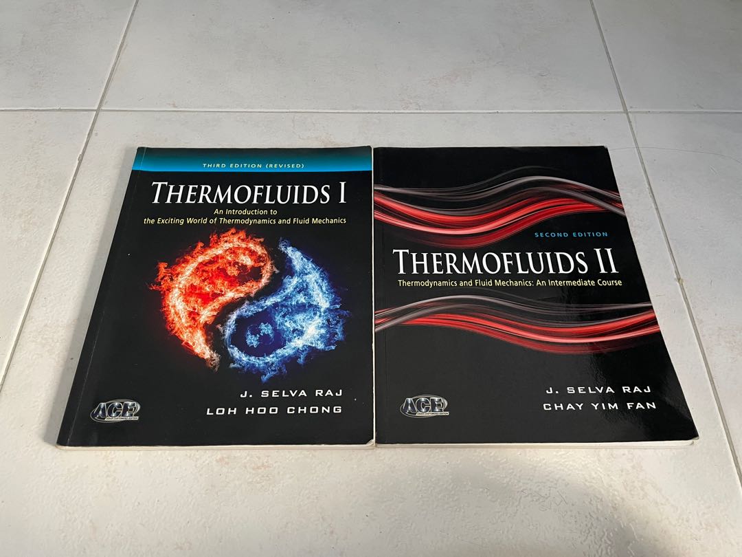 Thermofluids 1 & 2 Textbook, Hobbies & Toys, Books & Magazines ...