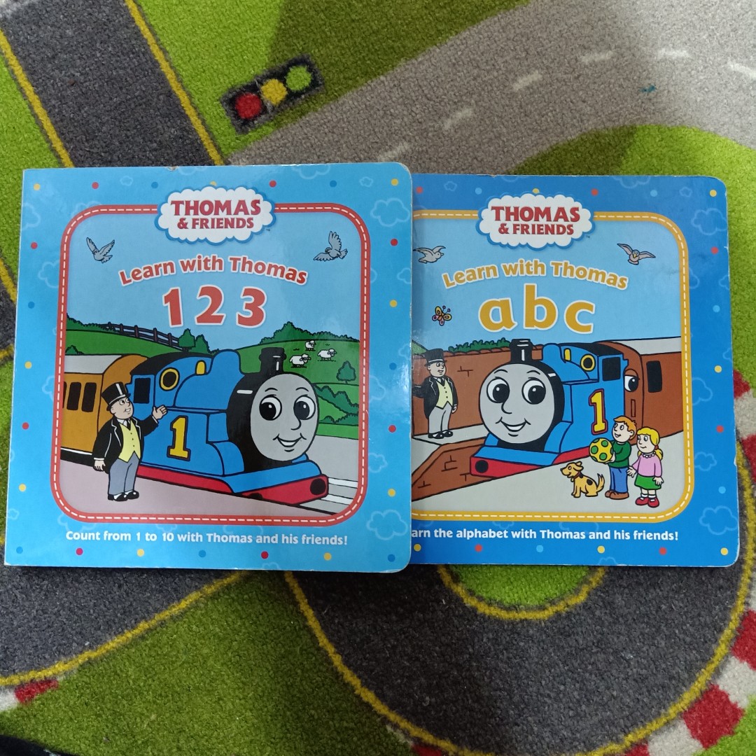 Thomas and friends books 123 ABC, Hobbies & Toys, Books & Magazines ...