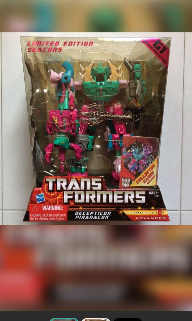 Transformers G1 seacon reissue, Hobbies & Toys, Toys & Games on Carousell