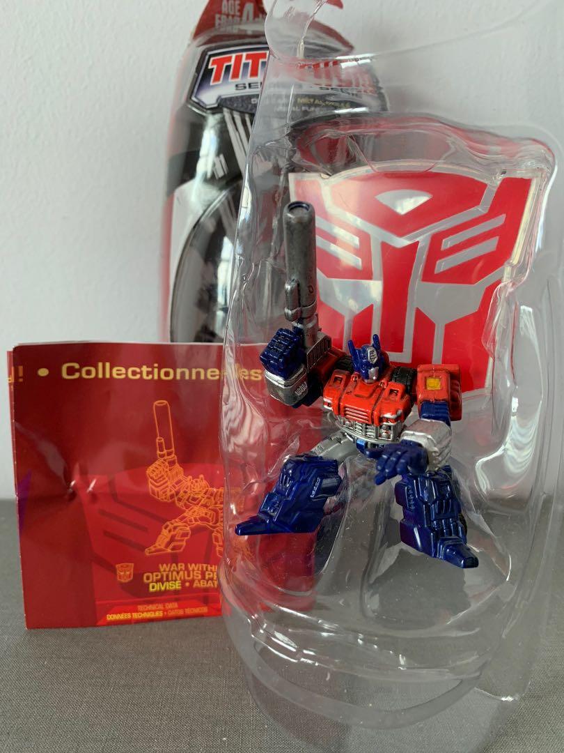 Transformers Titanium Series RID Optimus Prime (Fire Convoy) with War ...