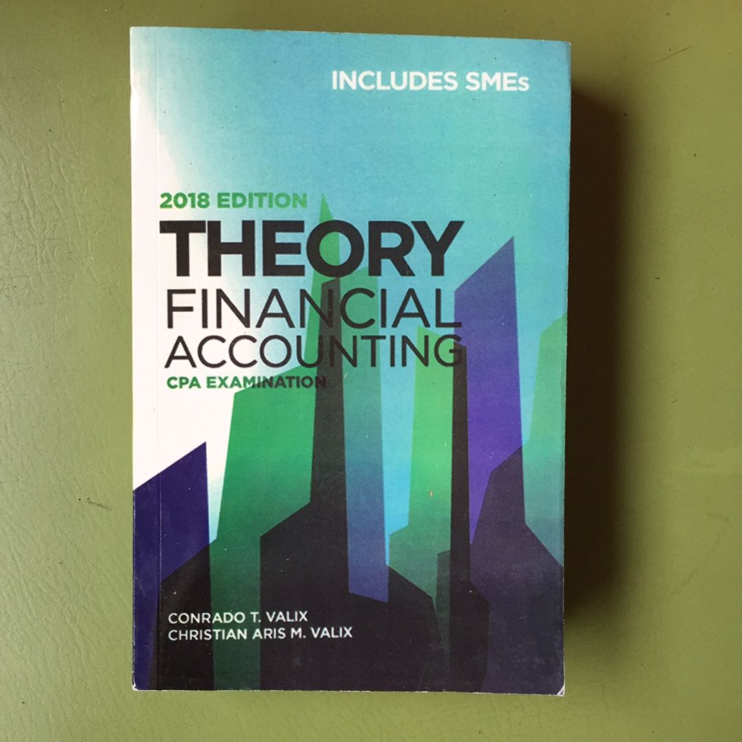 Valix Theory Financial Accounting Theory of Accounts, Hobbies & Toys ...