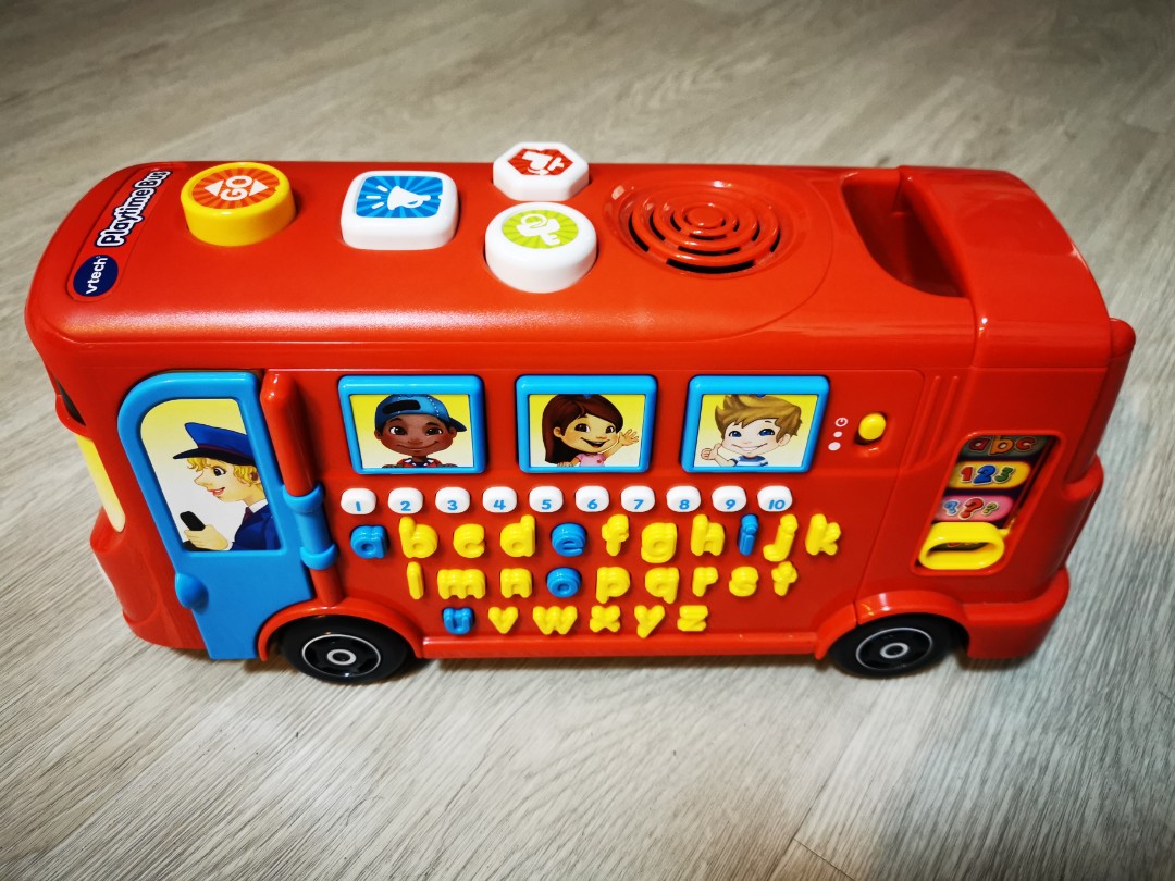 Vetch Playtime Bus with Phonic, Babies & Kids, Infant Playtime on Carousell