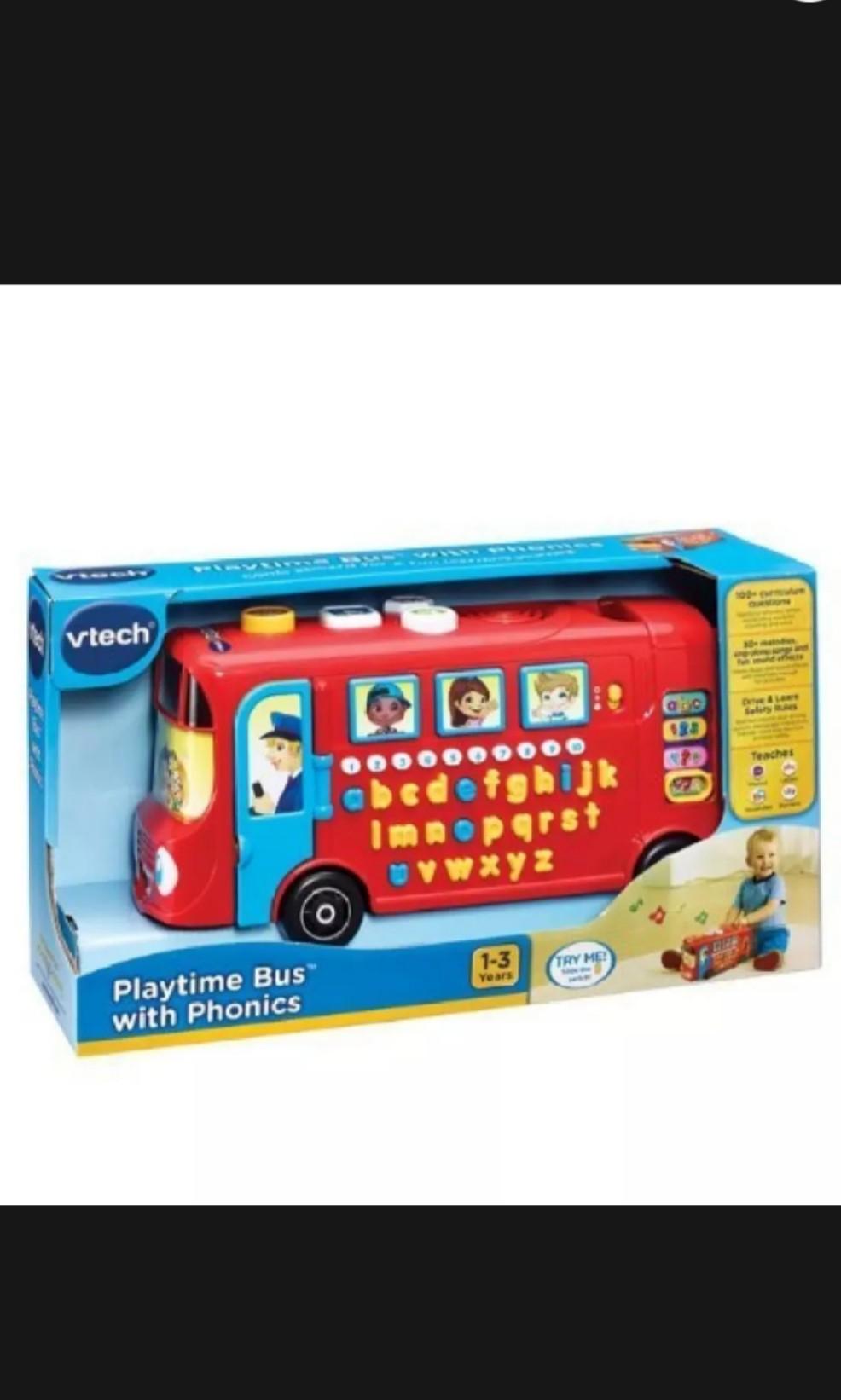 Vetch Playtime Bus with Phonic, Babies & Kids, Infant Playtime on Carousell