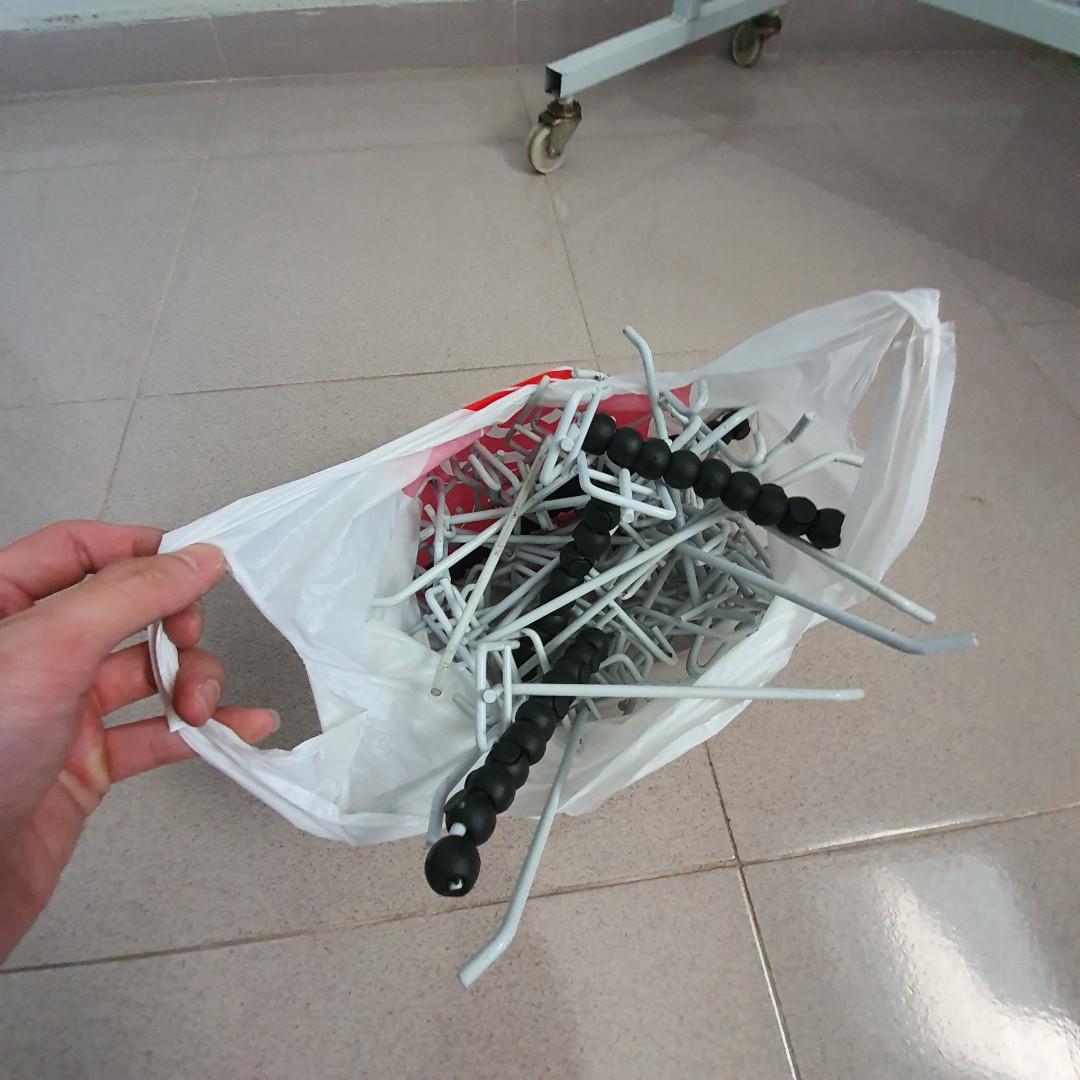 Wire Mesh Rack with Hooks and stoppers, Furniture & Home Living ...