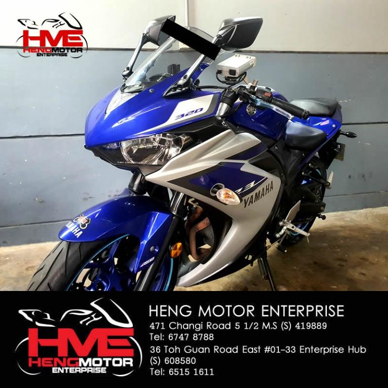 Yamaha R3 motorcycle 320cc for sale!! (used bike), Motorcycles ...