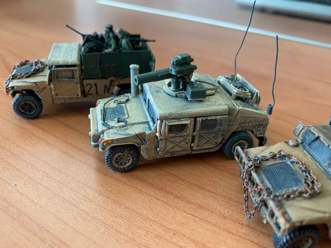 1/72 Modern US Humvee platoon, Toys & Games, Bricks & Figurines on ...
