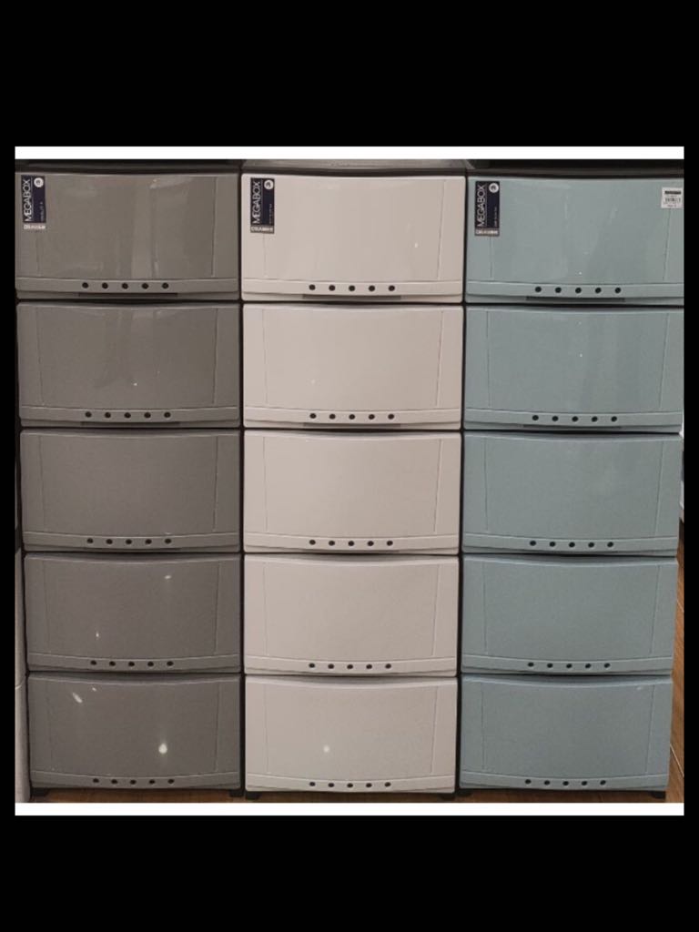 4-5 Layers MegaBox Slim Drawers, Furniture & Home Living, Furniture ...