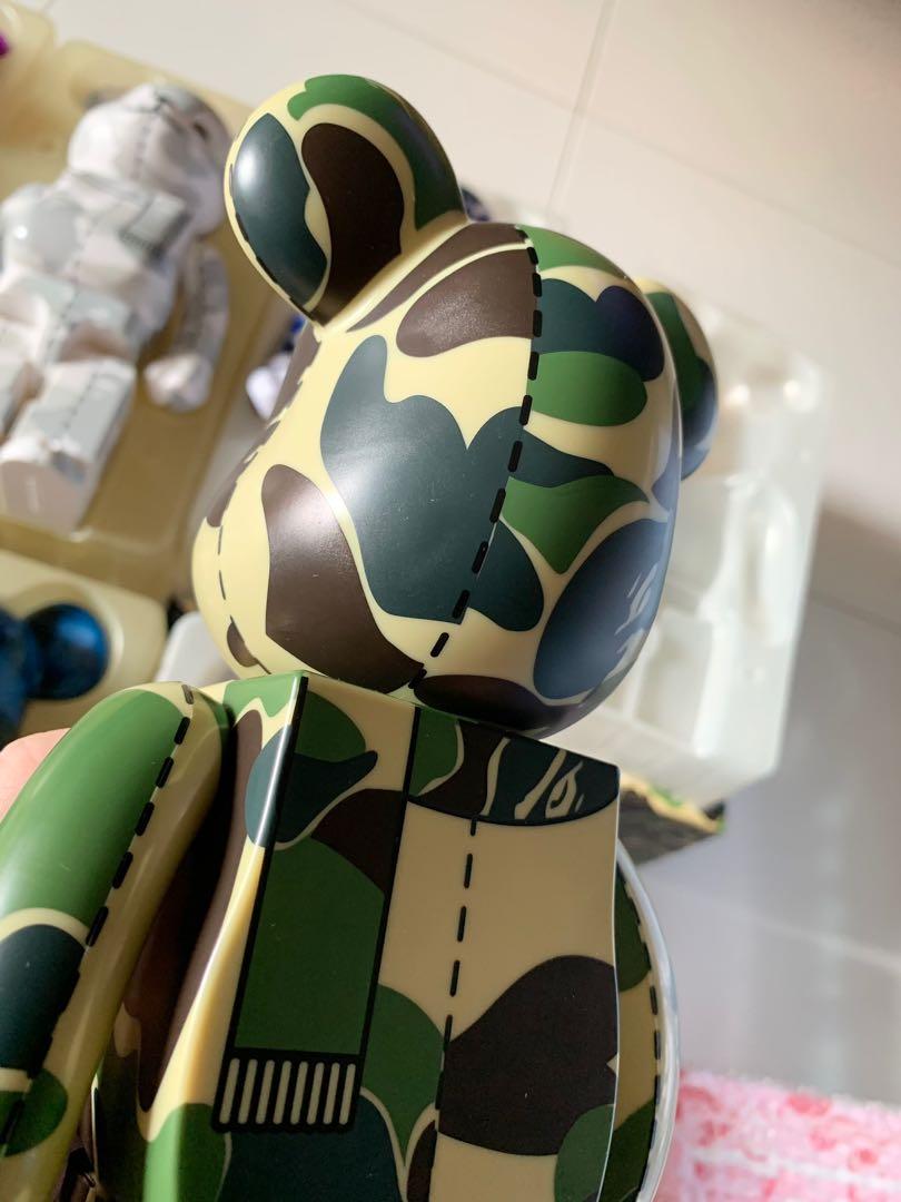 ️9pc Bundle Deal ️ Bape Bathing Ape Camo 400% Bearbrick, Toys & Games ...