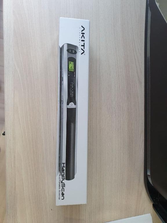 Akita Handy Scan - Handheld document scanner, Computers & Tech ...