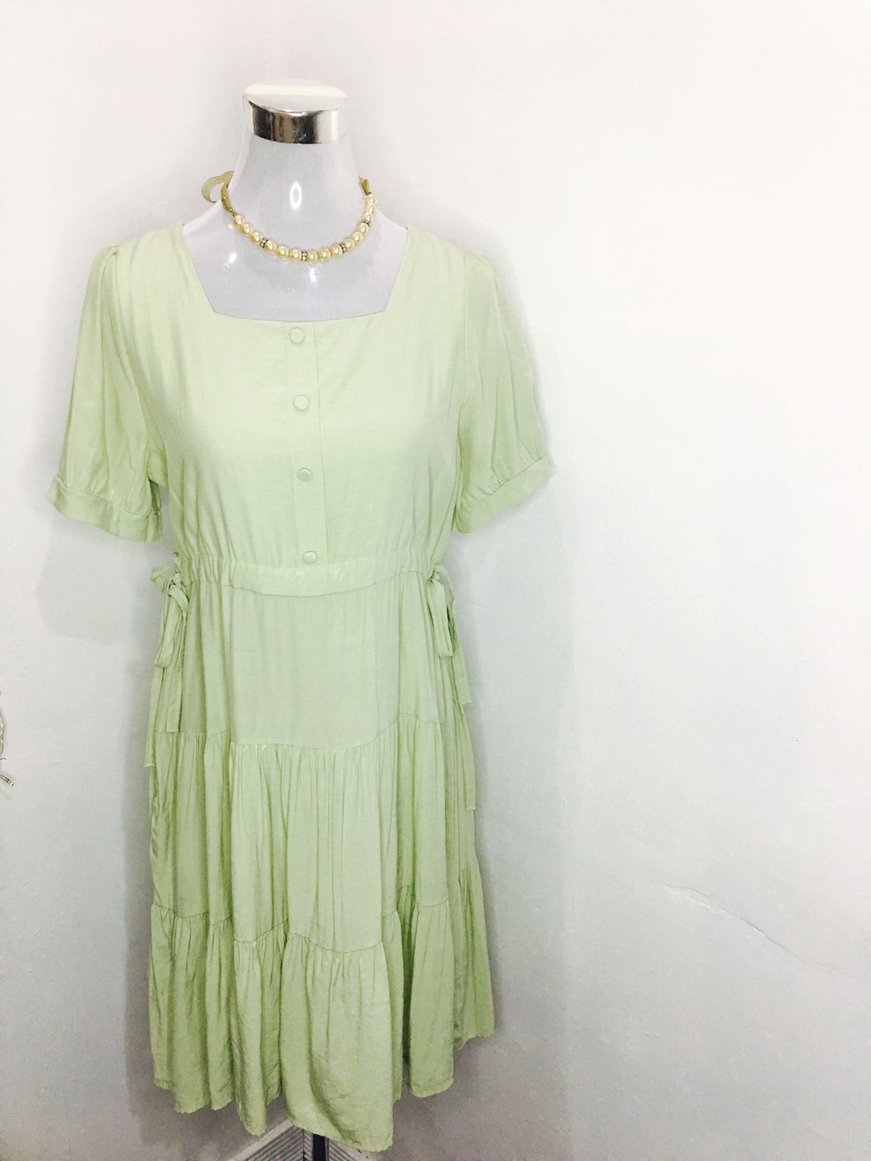 Avocado colored Dress, Women's Fashion, Dresses & Sets, Dresses on ...