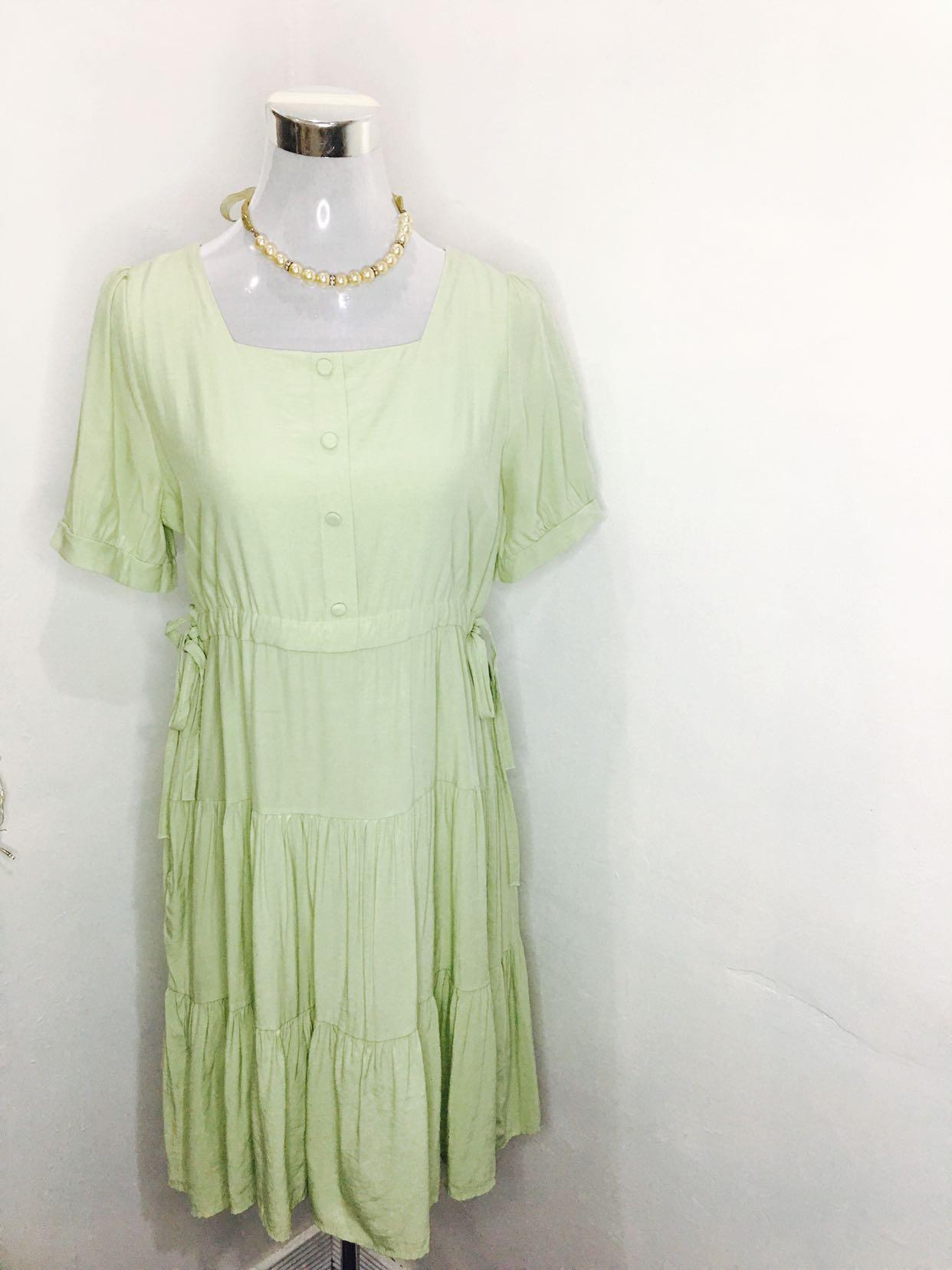 Avocado colored Dress, Women's Fashion, Dresses & Sets, Dresses on ...