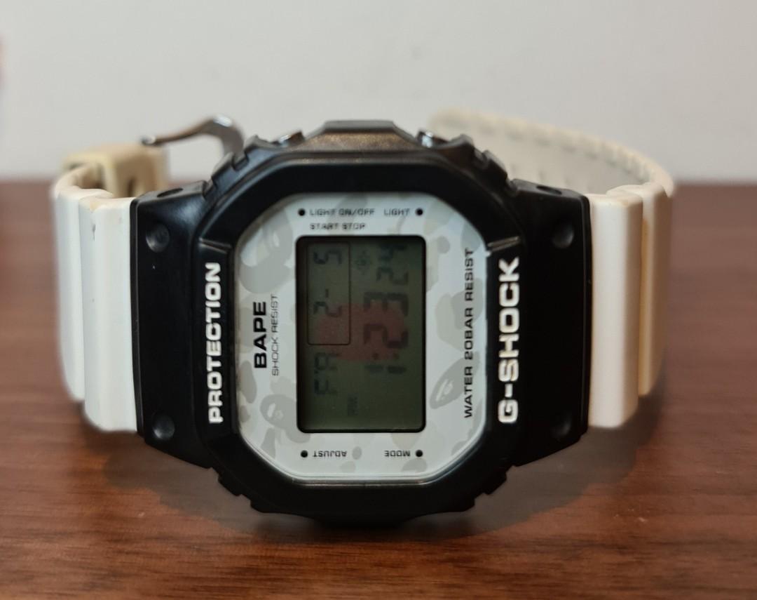 BAPE X CASIO G-SHOCK serial DW-5600VT Serial number 0147/1000, Mobile ...
