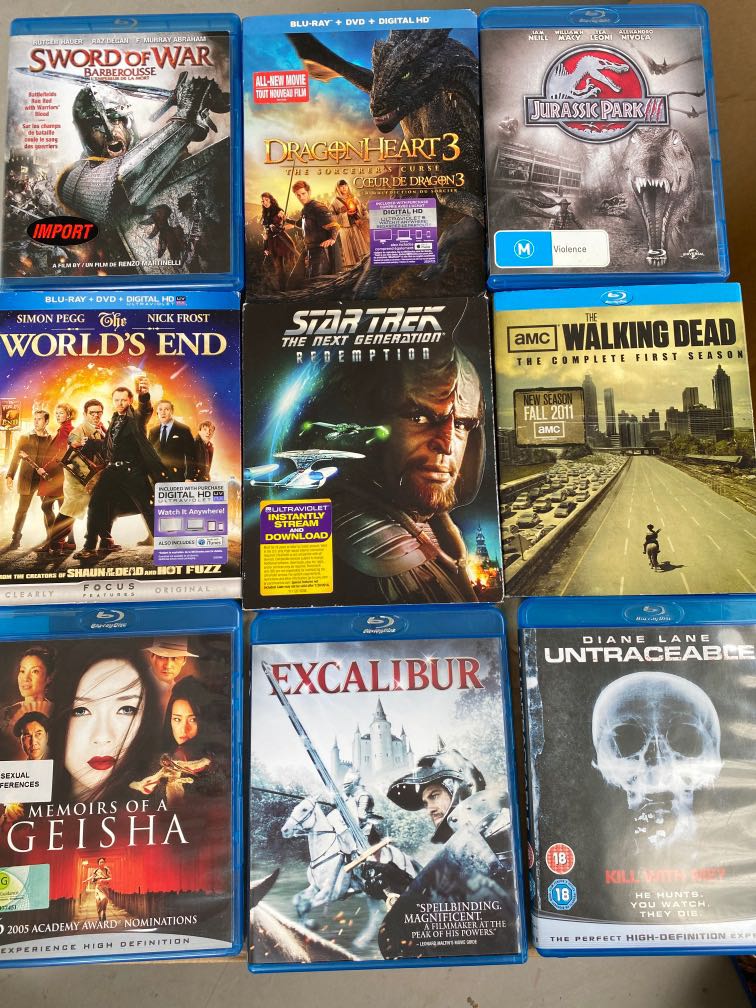 Blu-ray dvd Movies, Music & Media, CDs, DVDs & Other Media on Carousell