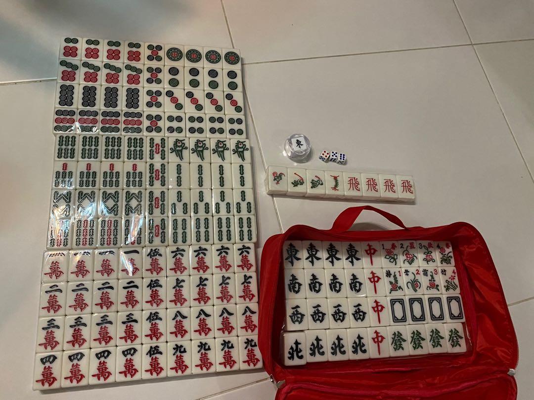 BN Mahjong Set (Larger than A1) with carrier, Hobbies & Toys, Toys ...