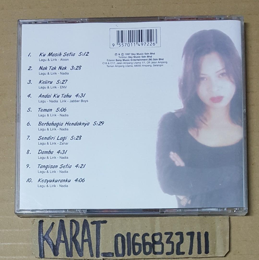 CD 1997 - NADIA - NADIA 2, Hobbies & Toys, Music & Media, CDs & DVDs on ...