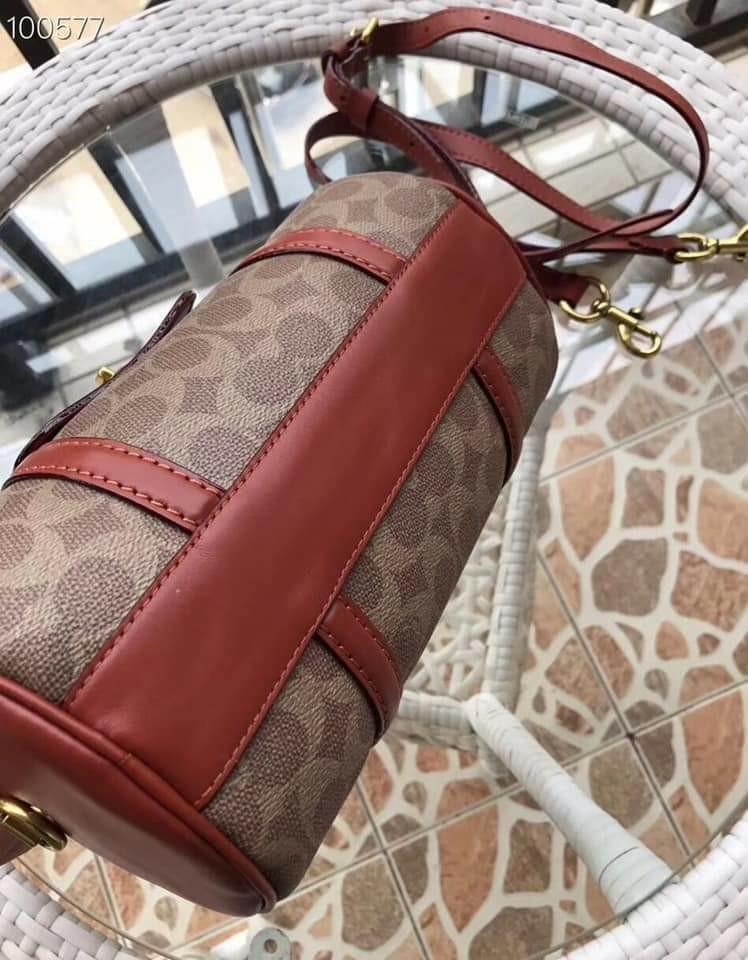 Coach Barrel, Women's Fashion, Bags & Wallets, Purses & Pouches on ...