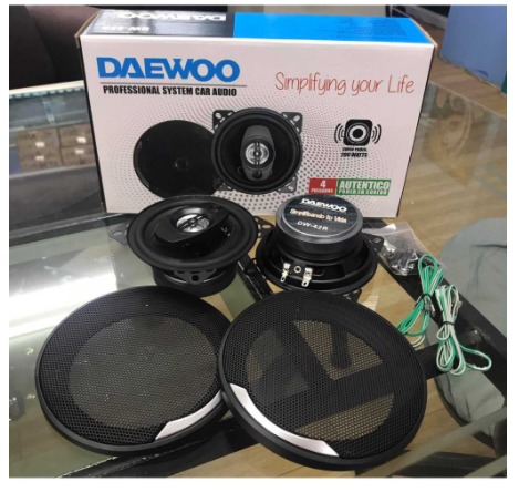 DAEWOO 4" CAR SPEAKER 200W (PAIR) HEAVY MAGNET, Audio, Soundbars ...