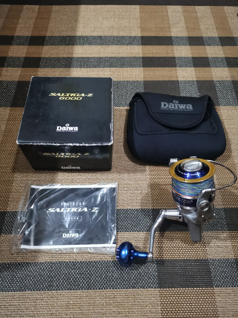 Daiwa Saltiga Z6000, Sports Equipment, Fishing on Carousell