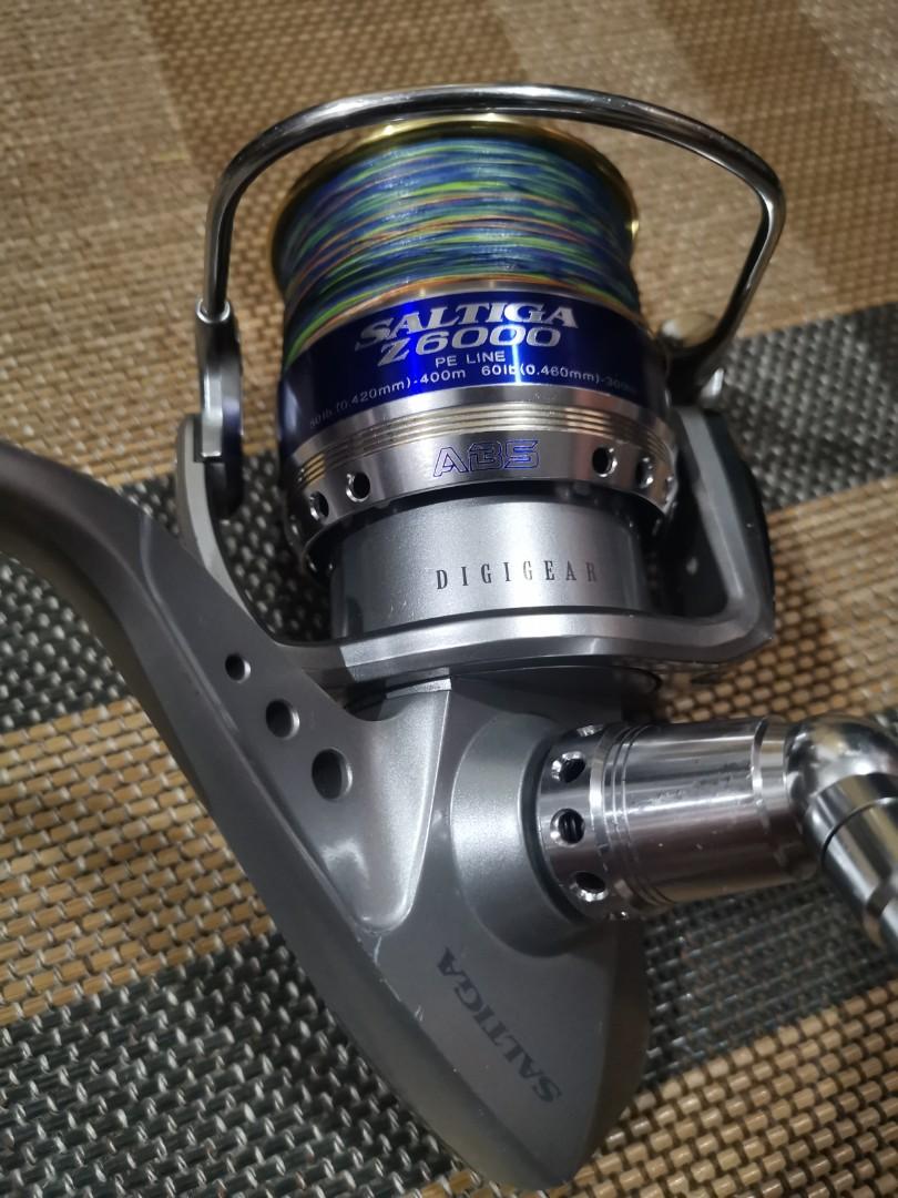 Daiwa Saltiga Z6000, Sports Equipment, Fishing on Carousell