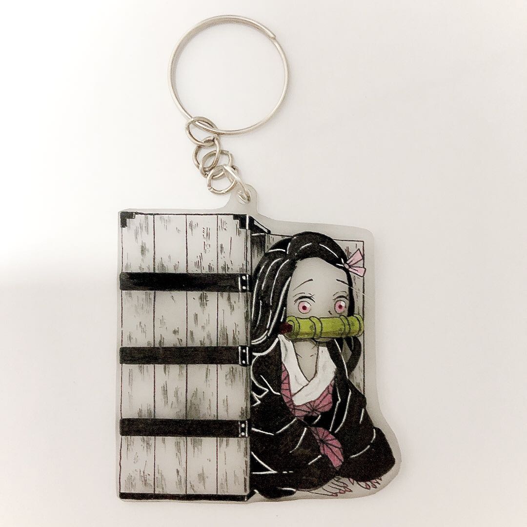 demon slayer nezuko keychain, Hobbies & Toys, Memorabilia ...