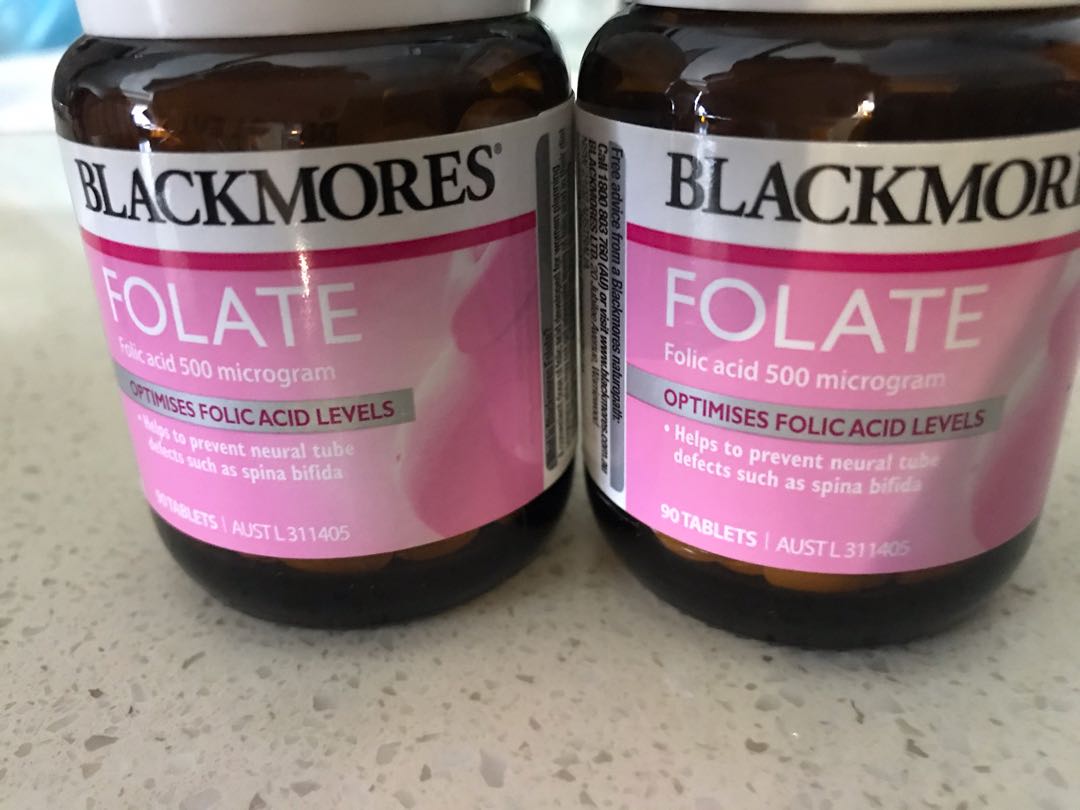 Folate/folic acid blackmores, Babies & Kids, Maternity Care on Carousell