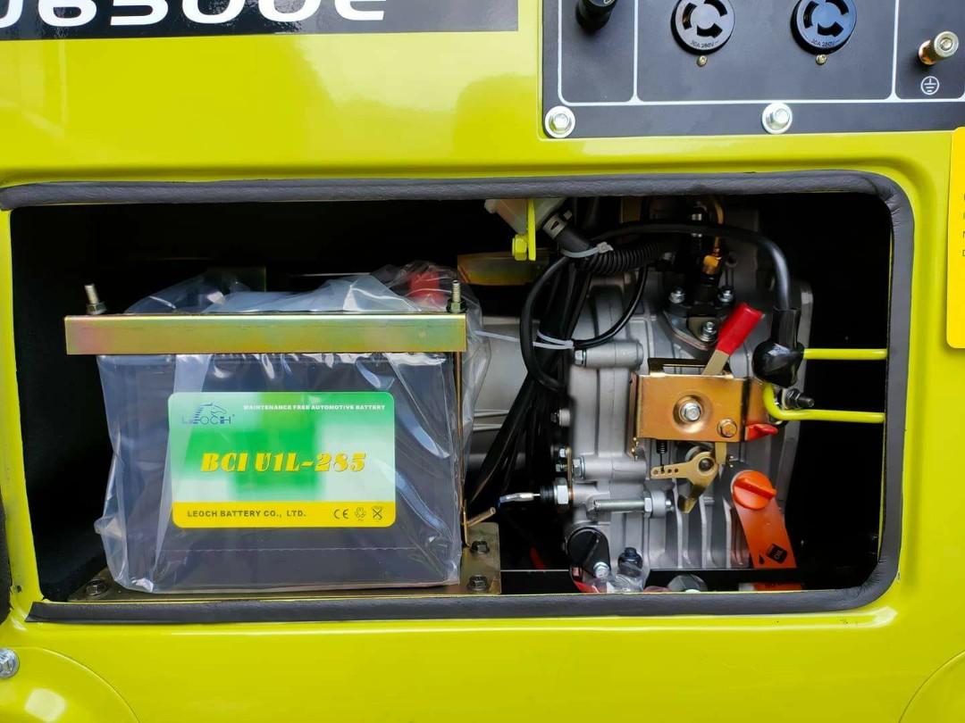 FUJIMOTO JAPAN DIESEL GENERATOR FJ6500E SILENT TYPE 6500Watts ...