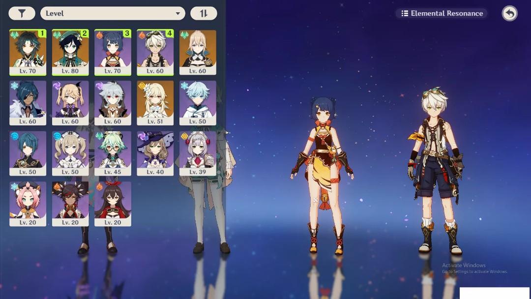 Genshin Impact Xiao Cons 1!! Primordial Spear + Venti + Jean, Video ...