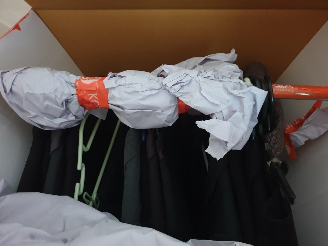 Hanger Box for moving house, Furniture & Home Living, Furniture, Other ...