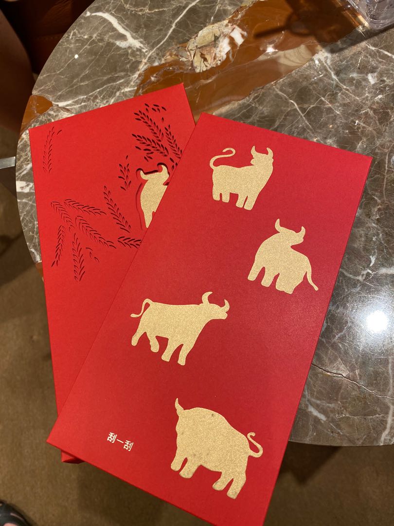 Hermes 2021 Red Packet, Luxury, Accessories on Carousell