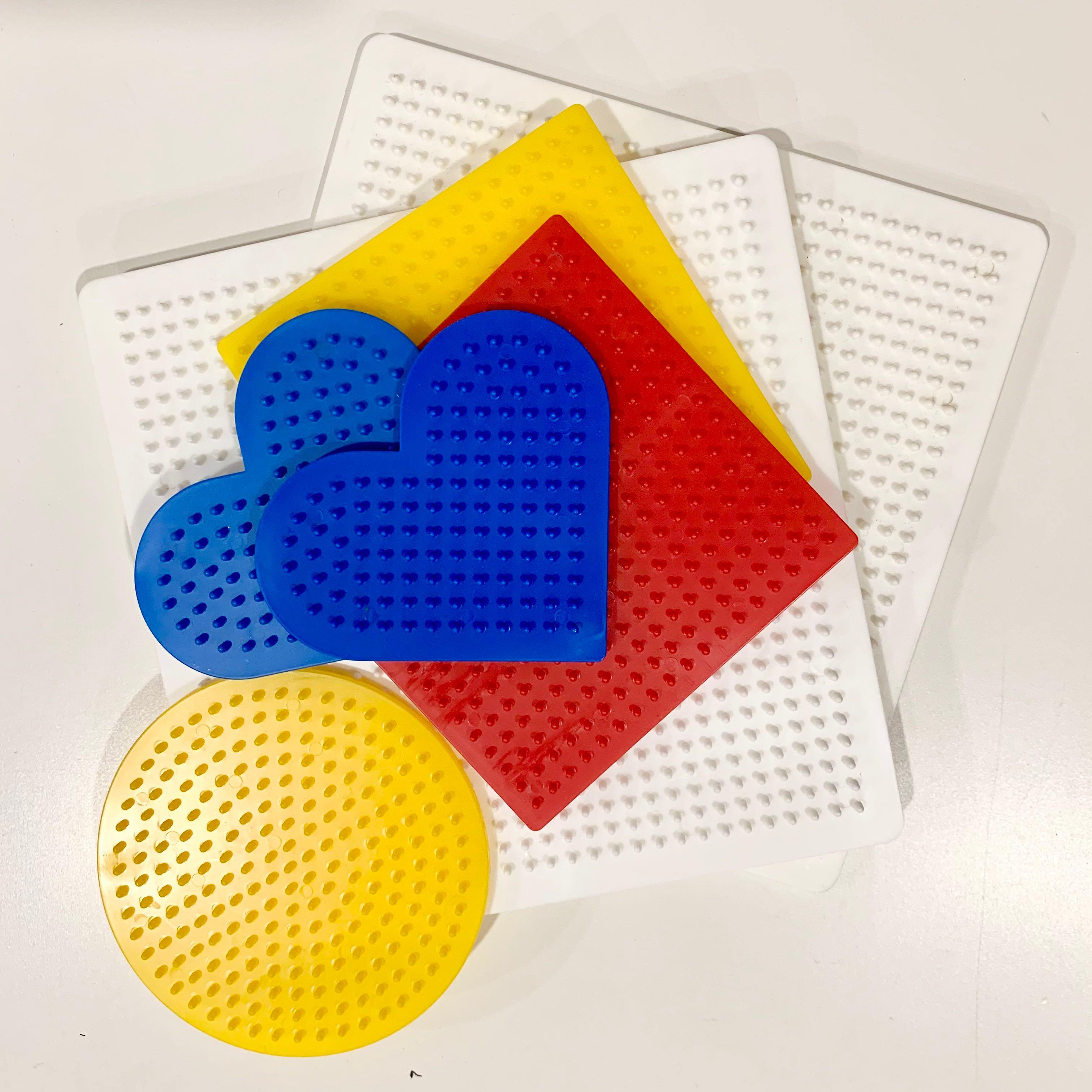 IKEA PYSSLA Perler Beads with Bead Shape Tray, Hobbies & Toys ...