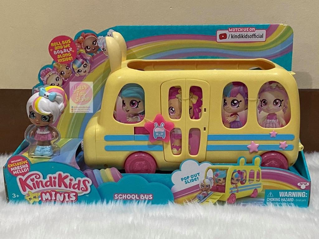 Kindi Kids Minis School Bus, Hobbies & Toys, Toys & Games on Carousell