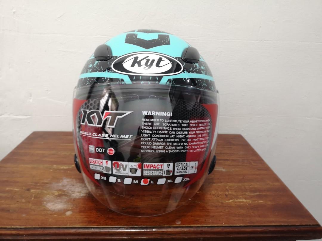 Kyt Half Face Helmet, Motorbikes, Motorbike Parts & Accessories ...