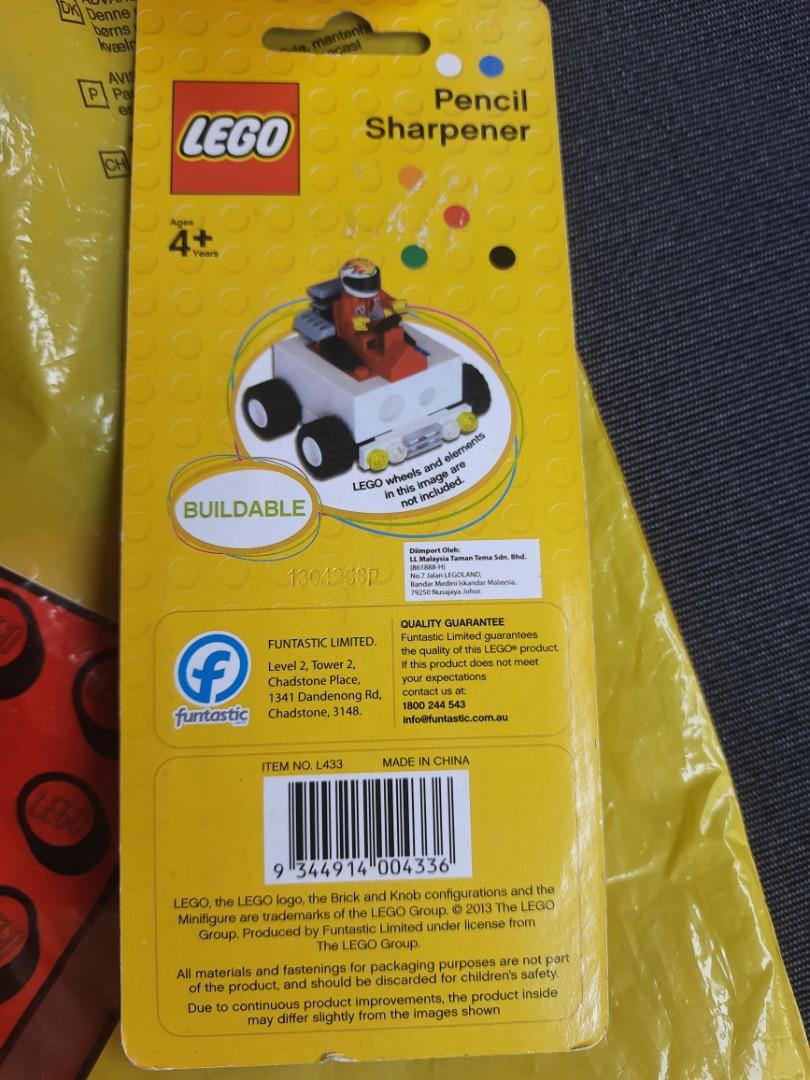 LEGO Pencil Sharpener Buildable, Hobbies & Toys, Toys & Games on Carousell