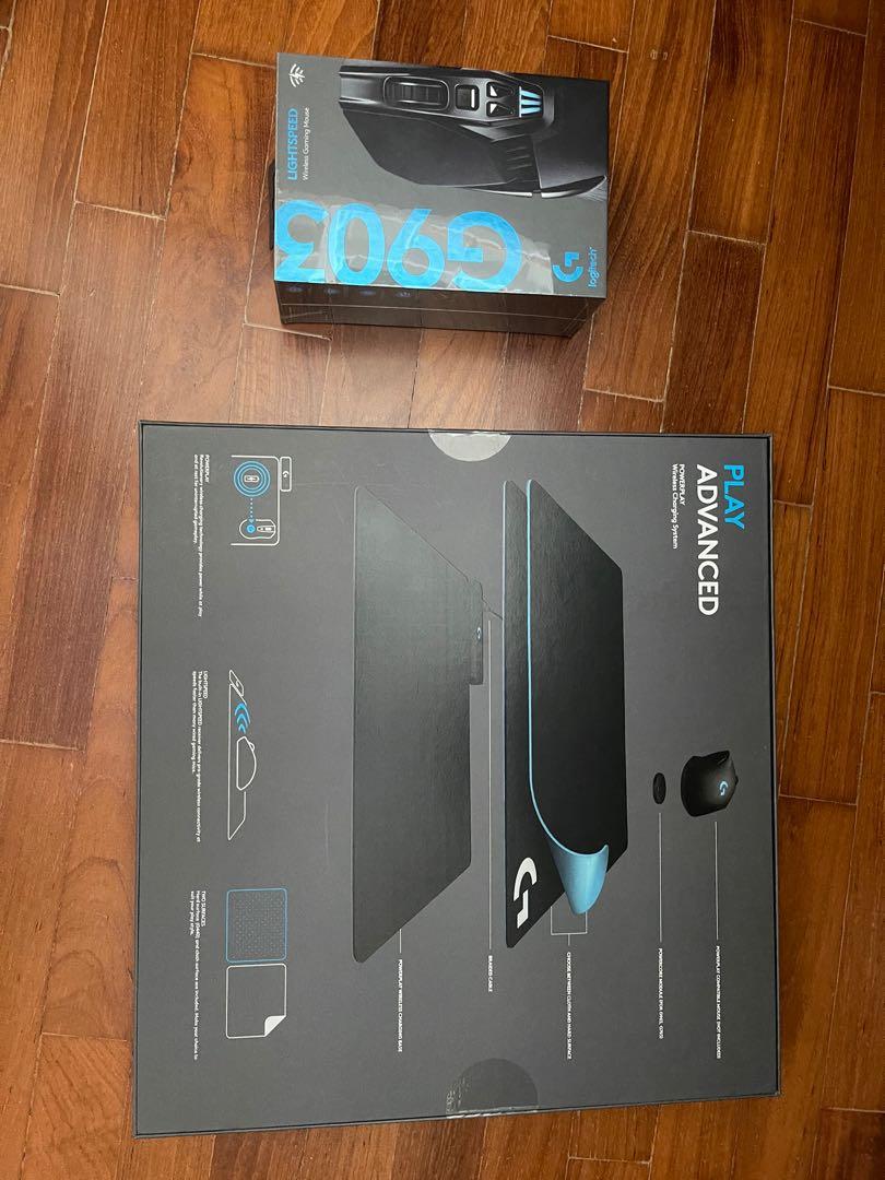 Logitech G903 Mouse and Advance Mouse pad, Computers & Tech, Parts ...