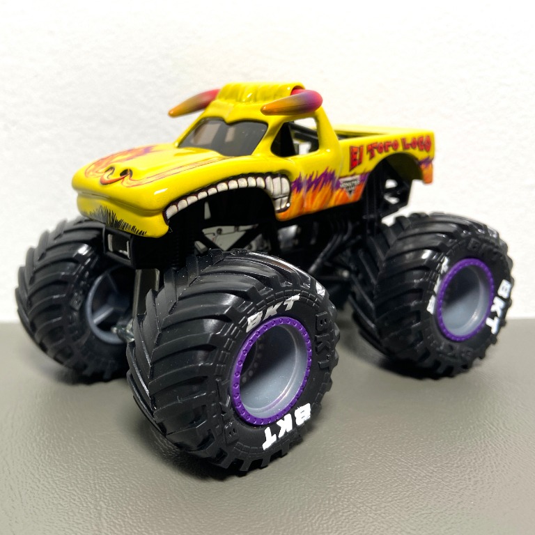 Loose Monster Jam Monster Truck - El Toro Loco Yellow, Hobbies & Toys ...